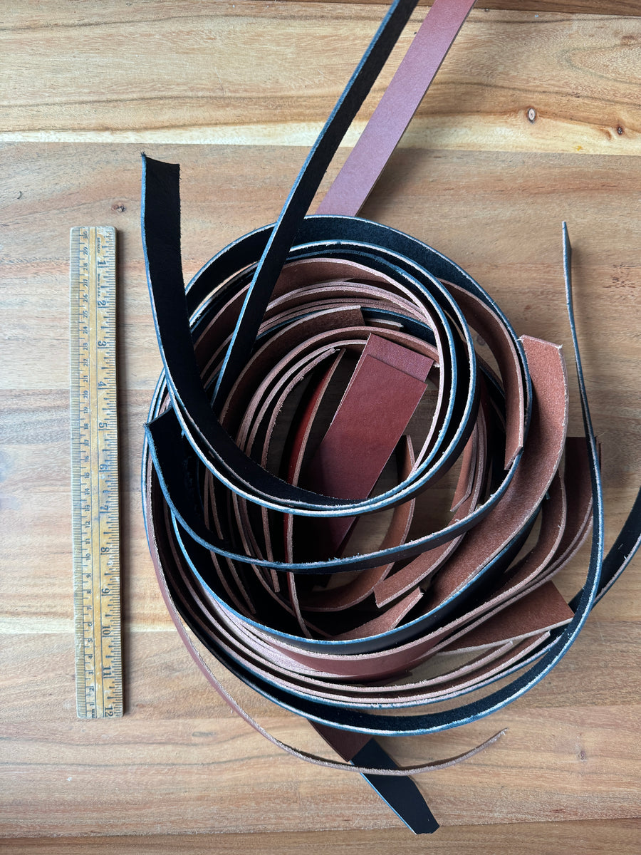 Leather Scrap Pack - Straps – Noodlehead Sewing Patterns