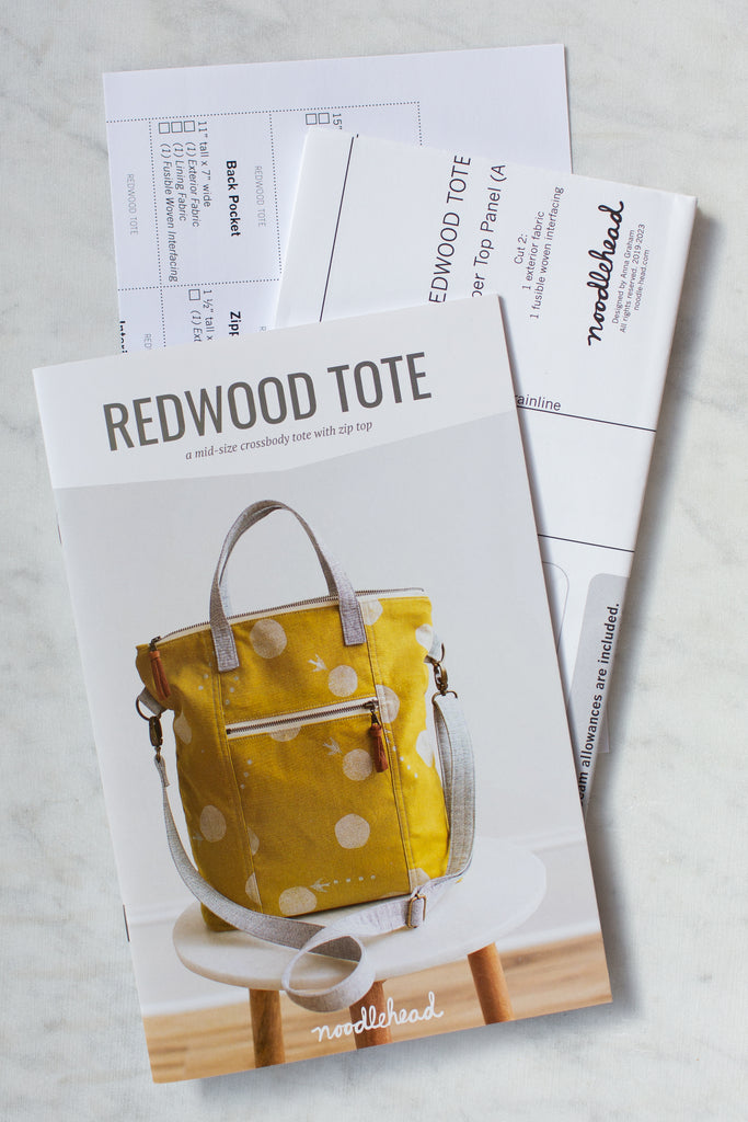 Redwood Tote Pattern – Noodlehead Sewing Patterns