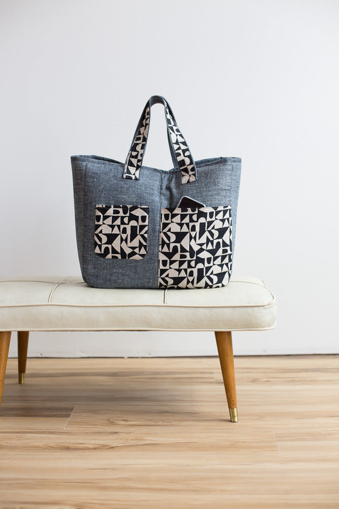 Fika Tote PDF Pattern – Noodlehead Sewing Patterns