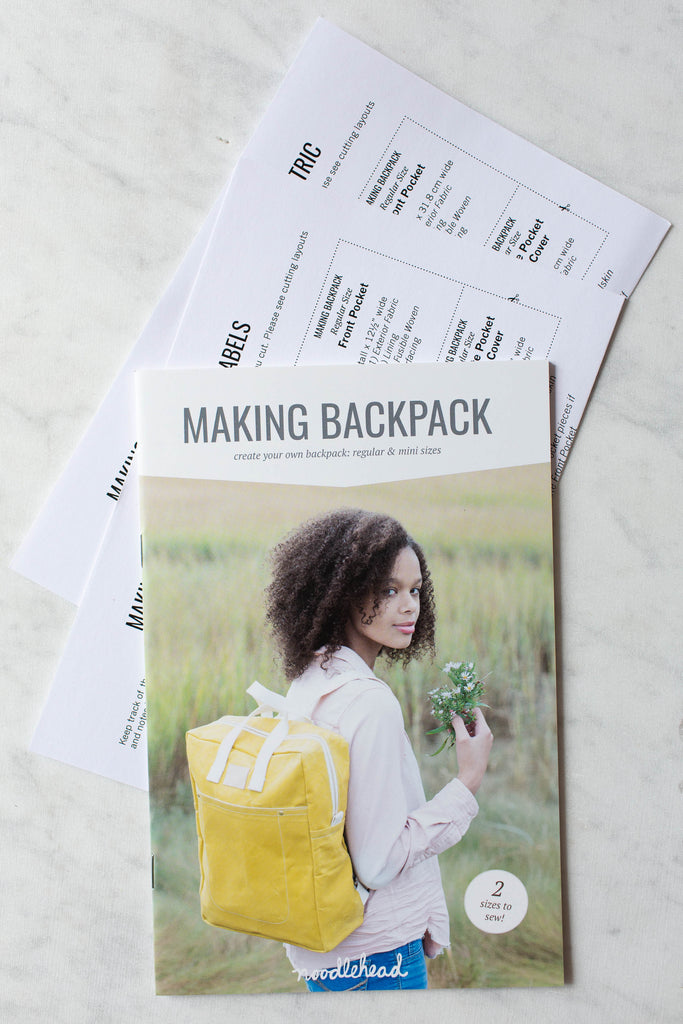Making Backpack Pattern (with Mini size!) – Noodlehead Sewing Patterns